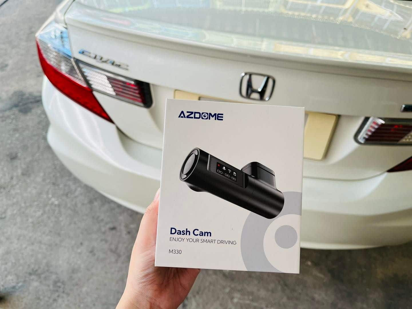 กล้องติดรถยนต์ AZDOME M330 Gen 2 Full HD 1080P Wi-Fi